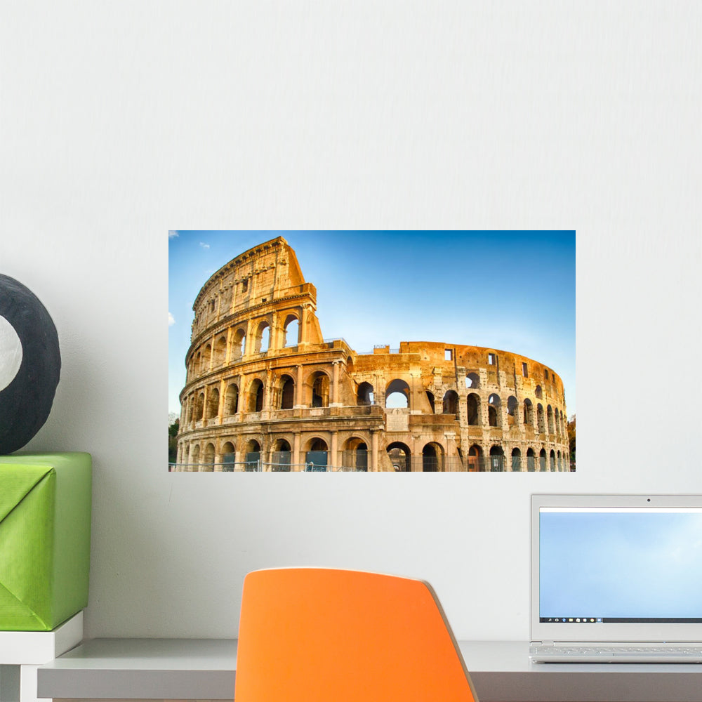 The Colosseum, Rome Wall Decal - WallMonkeys.com – Wallmonkeys