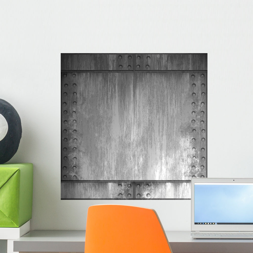 Riveted Steel Wall Decal - WallMonkeys.com – Wallmonkeys