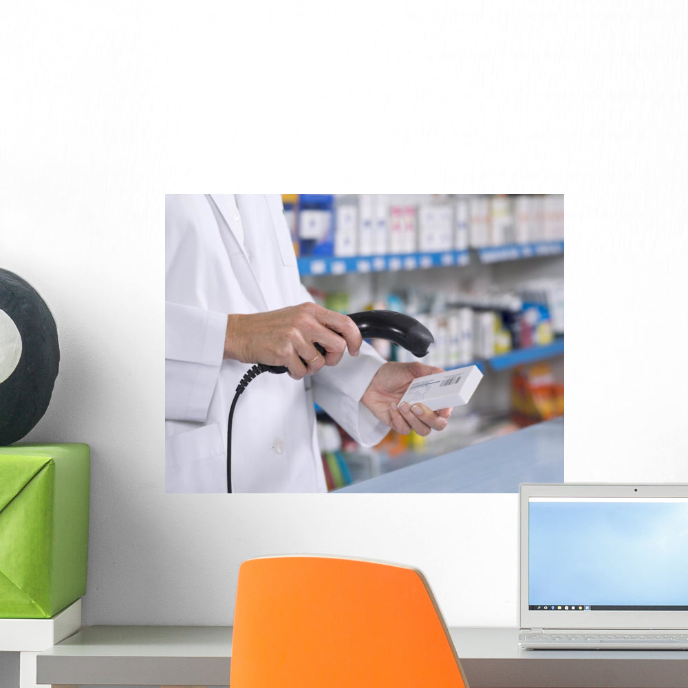 Barcode Scanner Wall Decal - WallMonkeys.com – Wallmonkeys