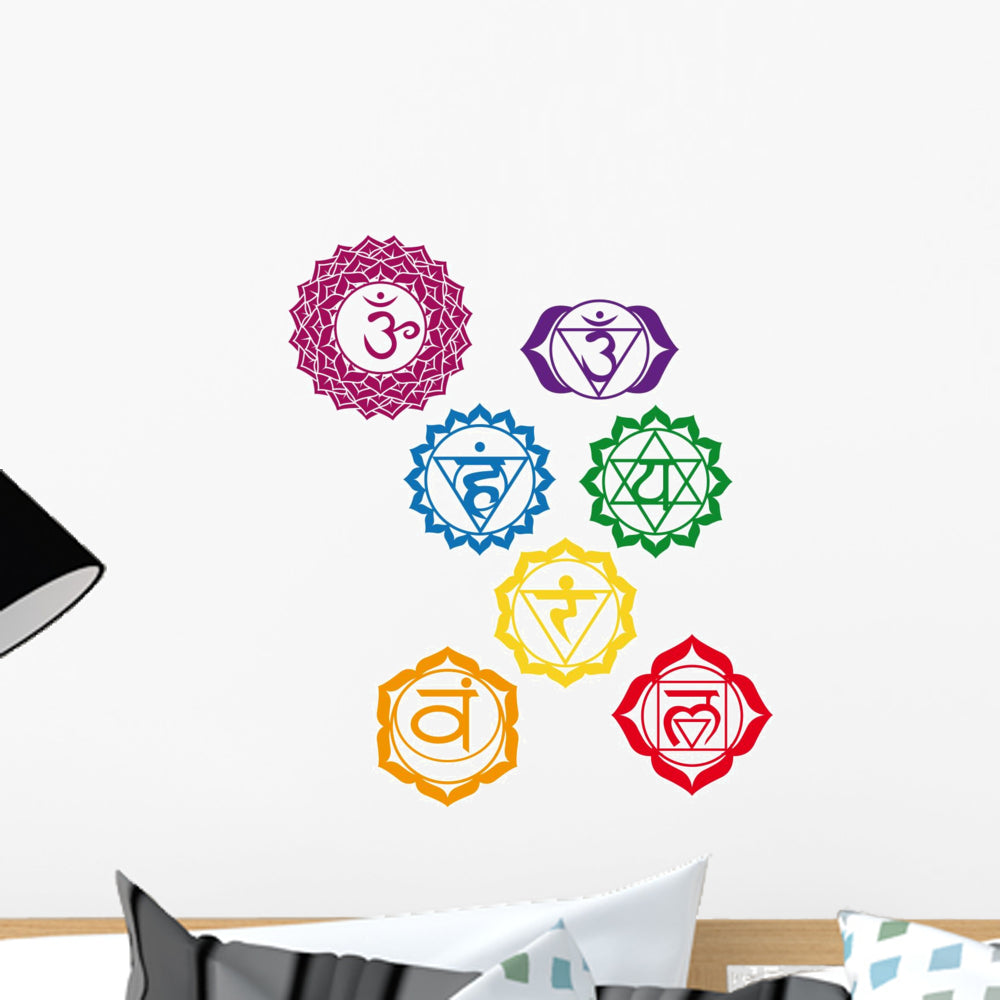 Chakra Wall Decal 2 - WallMonkeys.com – Wallmonkeys
