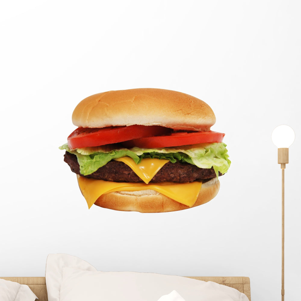 Cheeseburger Wall Decal - WallMonkeys.com – Wallmonkeys