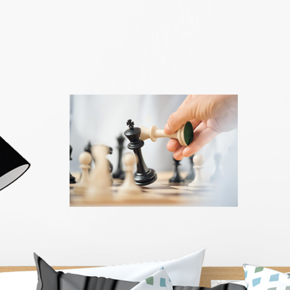 Checkmate Chess Wall Decal - WallMonkeys.com – Wallmonkeys