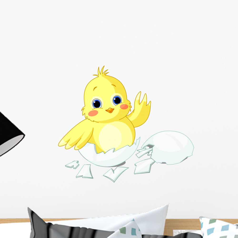Newborn Baby Chicken Wall Decal - WallMonkeys.com – Wallmonkeys