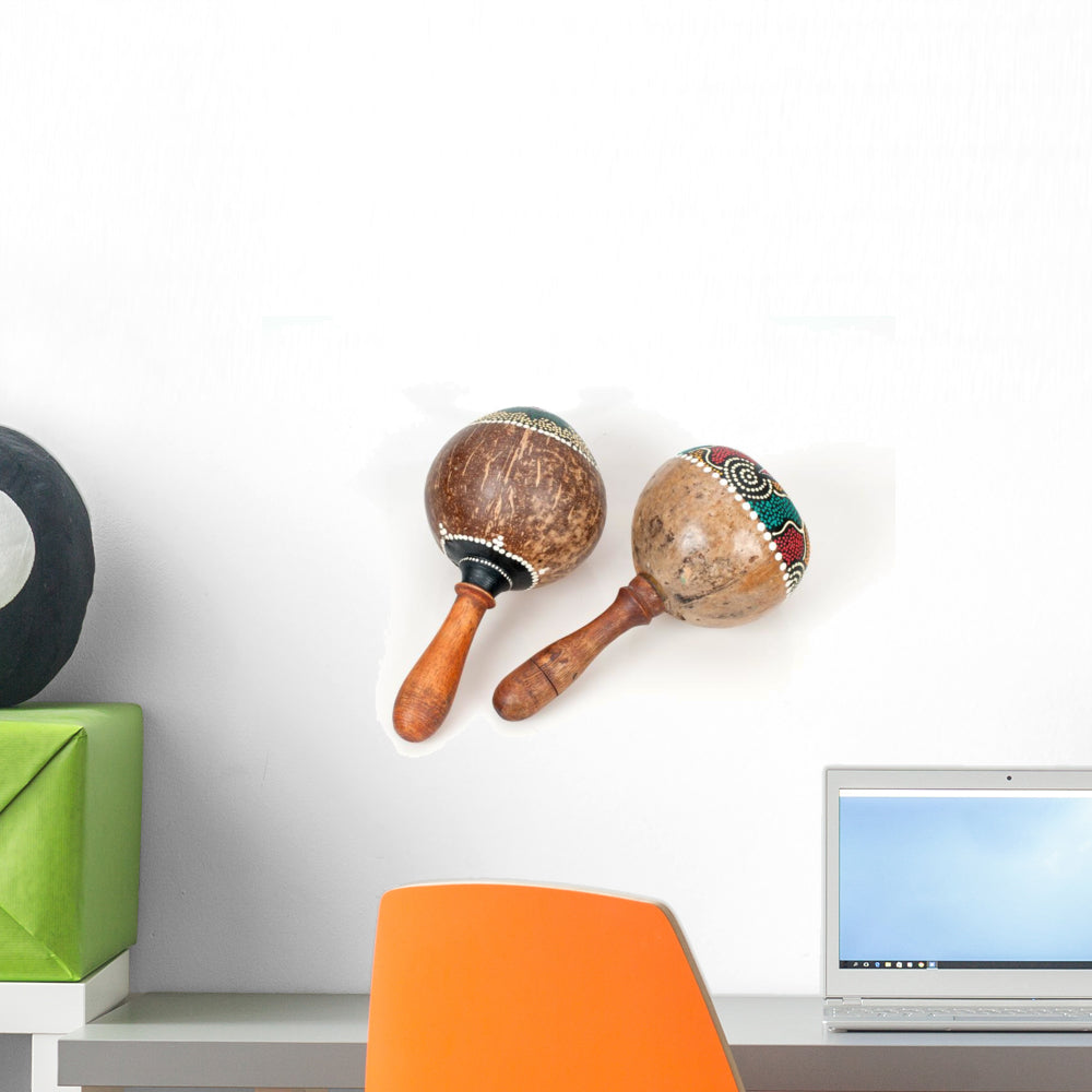 Maracas Wall Decal - WallMonkeys.com – Wallmonkeys