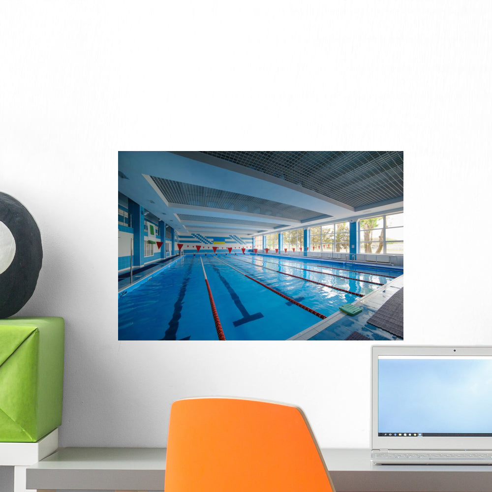 Swimming Pool Wall Decal - WallMonkeys.com – Wallmonkeys