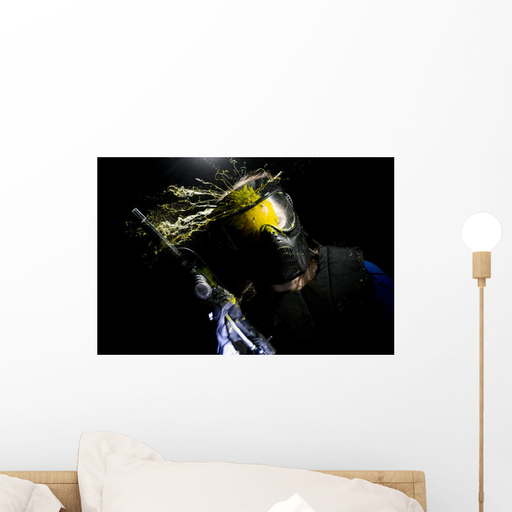 Paintball Wall Decal Design 1 - WallMonkeys.com – Wallmonkeys