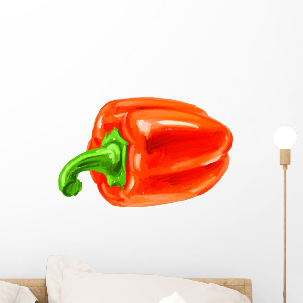 Picture Bell-pepper Wall Decal Design 1 - WallMonkeys.com – Wallmonkeys