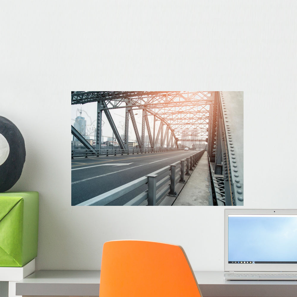 Road Bridge Wall Decal - WallMonkeys.com – Wallmonkeys