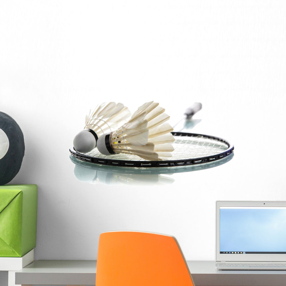 Badminton Racket Wall Decal - WallMonkeys.com – Wallmonkeys