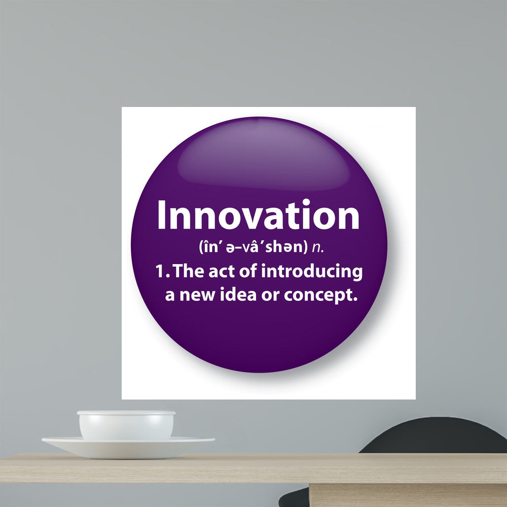 Innovation Wall Decal - WallMonkeys.com – Wallmonkeys