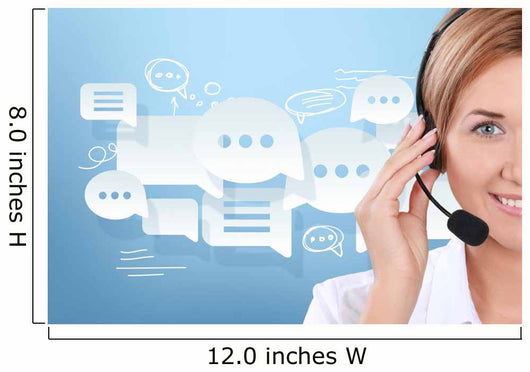 Call Center Perfect Customer Wall Decal - WallMonkeys.com – Wallmonkeys