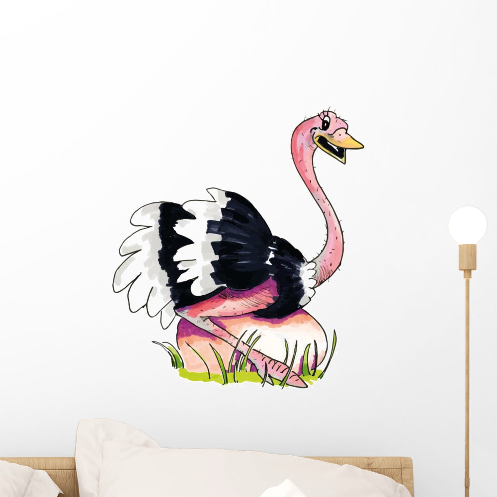 Ostrich Egg Wall Decal - WallMonkeys.com – Wallmonkeys