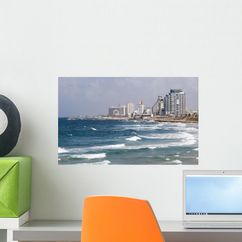 Skyline and Beaches Southern Wall Decal - WallMonkeys.com – Wallmonkeys