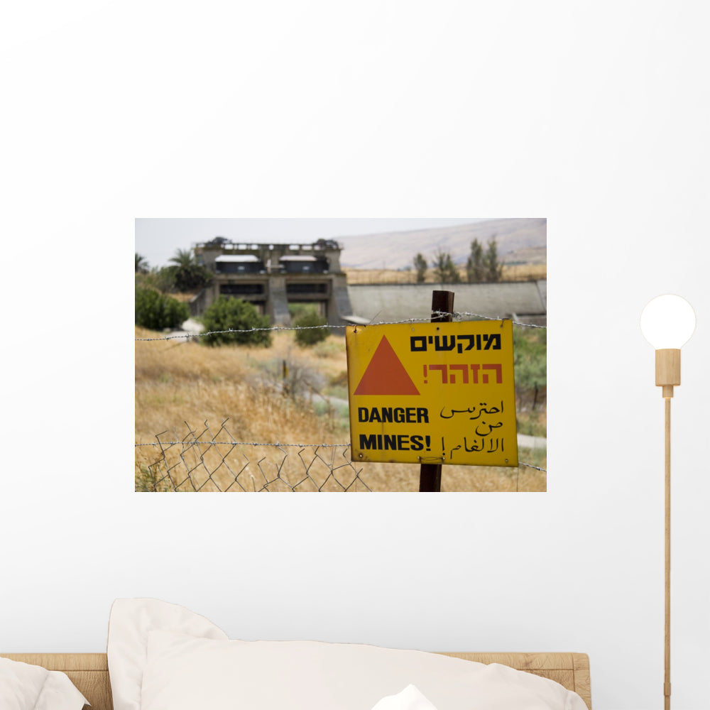 Danger Mines Wall Decal - WallMonkeys.com – Wallmonkeys