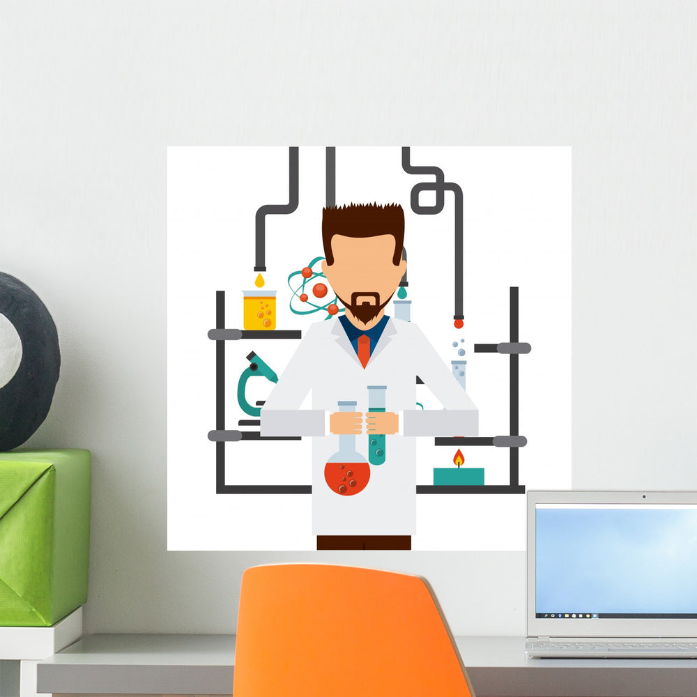 Scientific Laboratory Wall Mural – Wallmonkeys