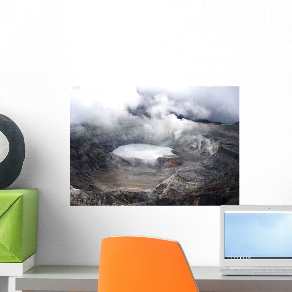 Volcano Wall Decal - WallMonkeys.com – Wallmonkeys