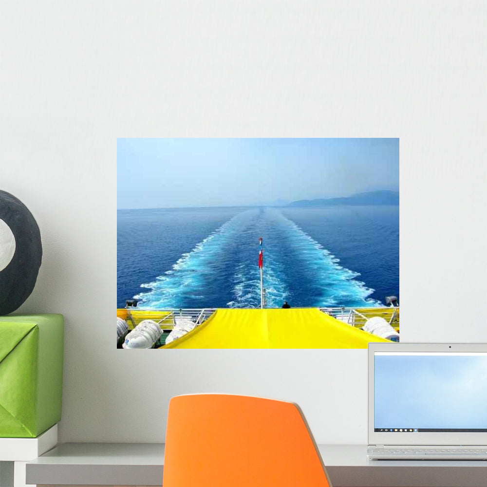 Water Trace Wall Decal - WallMonkeys.com – Wallmonkeys