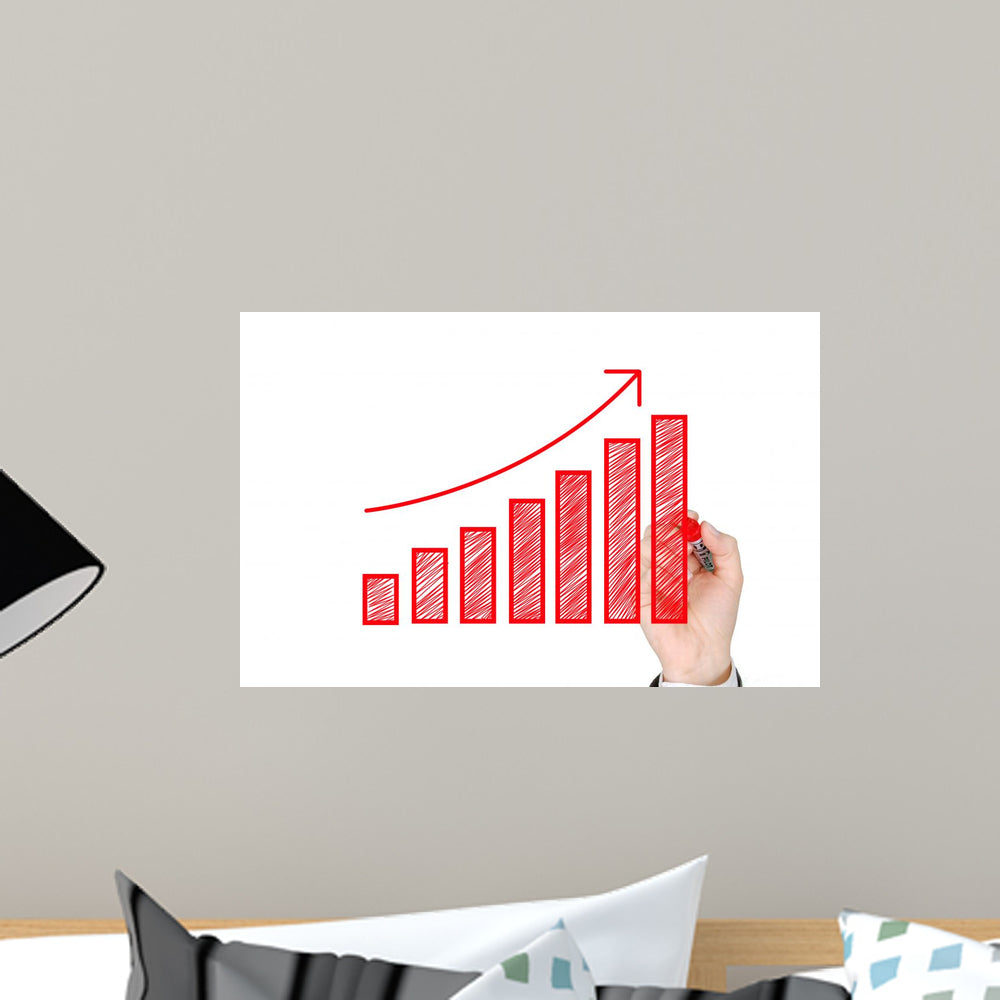 Drawing Graph Wall Decal - WallMonkeys.com – Wallmonkeys