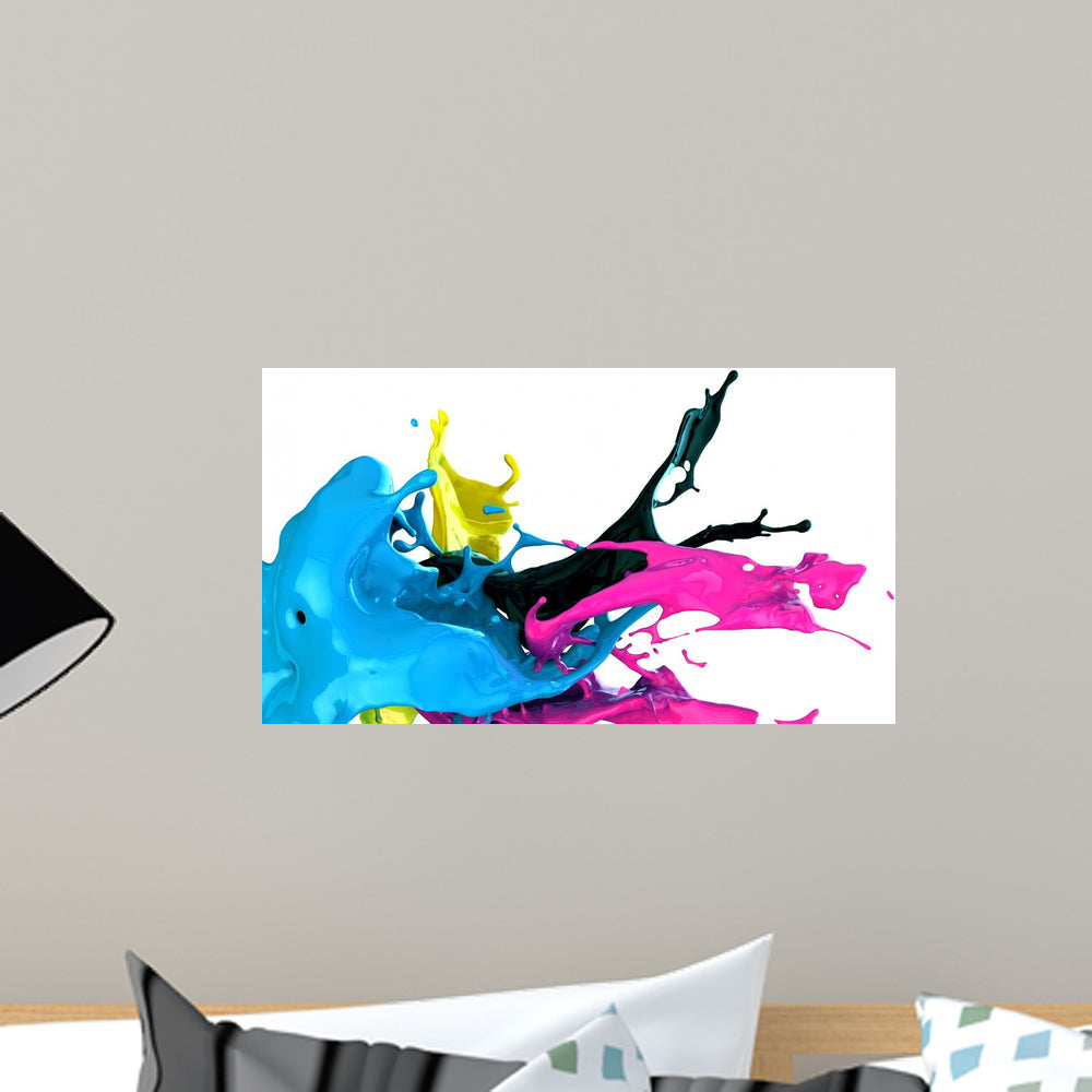 Paint Splash Wall Decal - WallMonkeys.com – Wallmonkeys