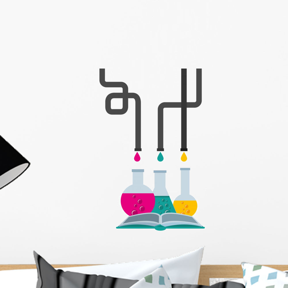 Laboratory Concept Wall Decal – Wallmonkeys