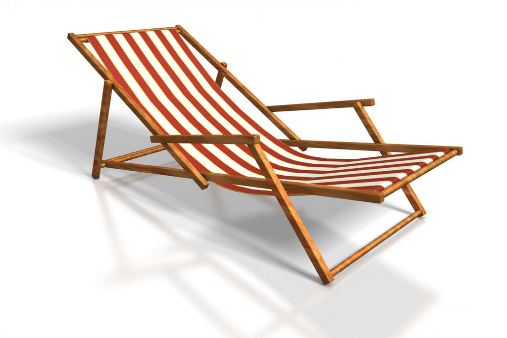 Deck Chair Wall Decal - WallMonkeys.com – Wallmonkeys