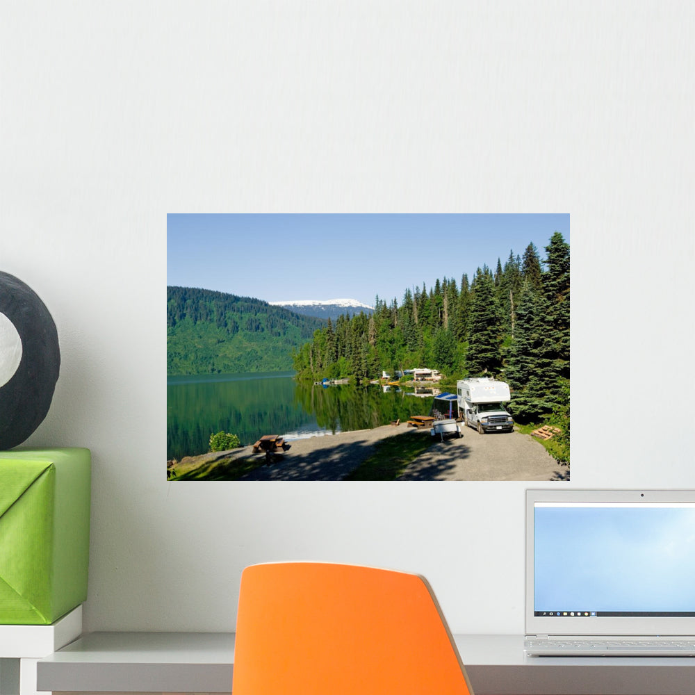 Rave Park Lake Wall Decal - WallMonkeys.com – Wallmonkeys