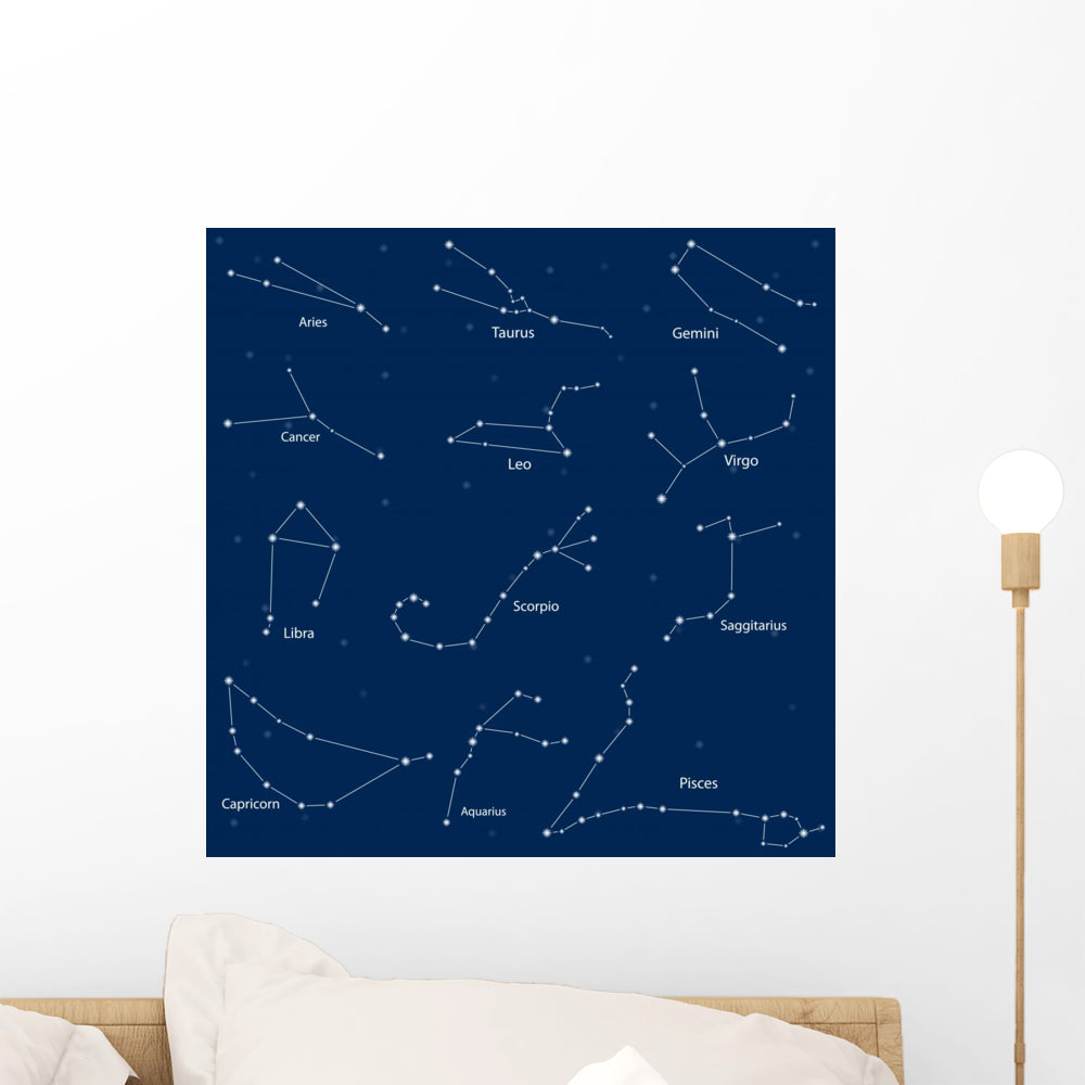 Zodiac constellation wall art 60 photos - Astrologytoyou.com