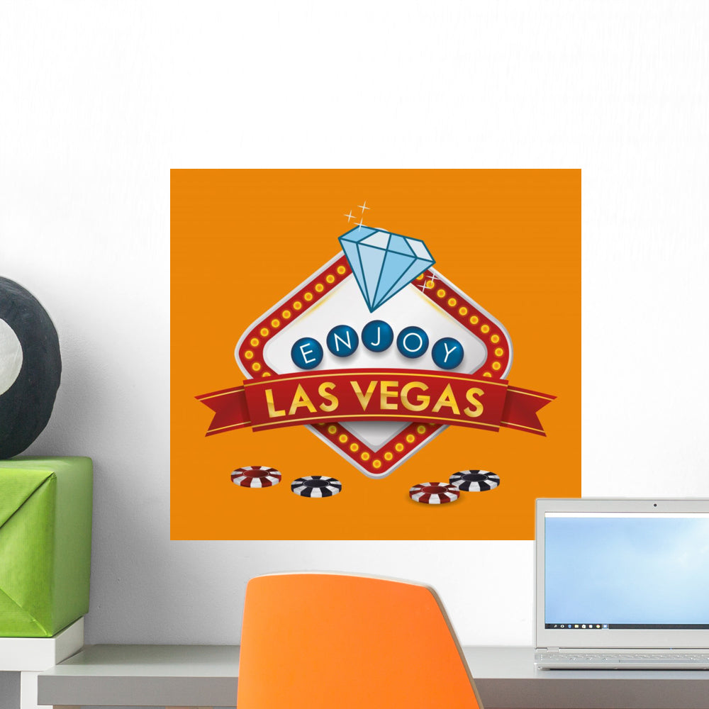 Las Vegas Design Wall Decal - WallMonkeys.com – Wallmonkeys