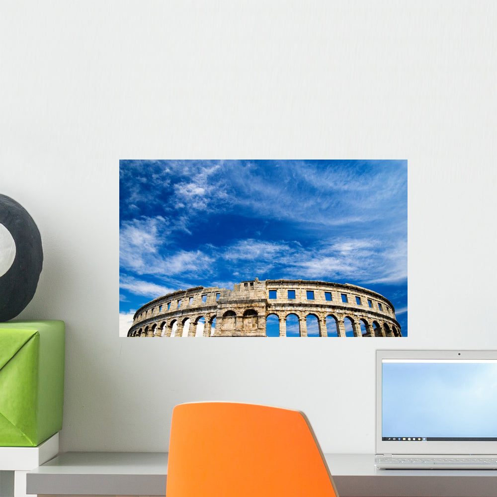Roman Colosseum Pula Croatia Wall Decal - WallMonkeys.com – Wallmonkeys