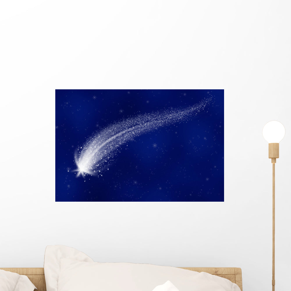Great Illustration Shooting Star Wall Decal - WallMonkeys.com – Wallmonkeys