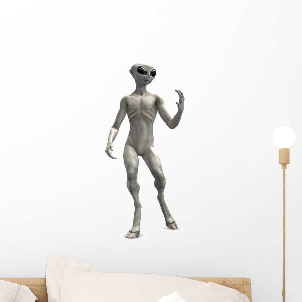 Alien Wall Decal Design 1 - WallMonkeys.com – Wallmonkeys