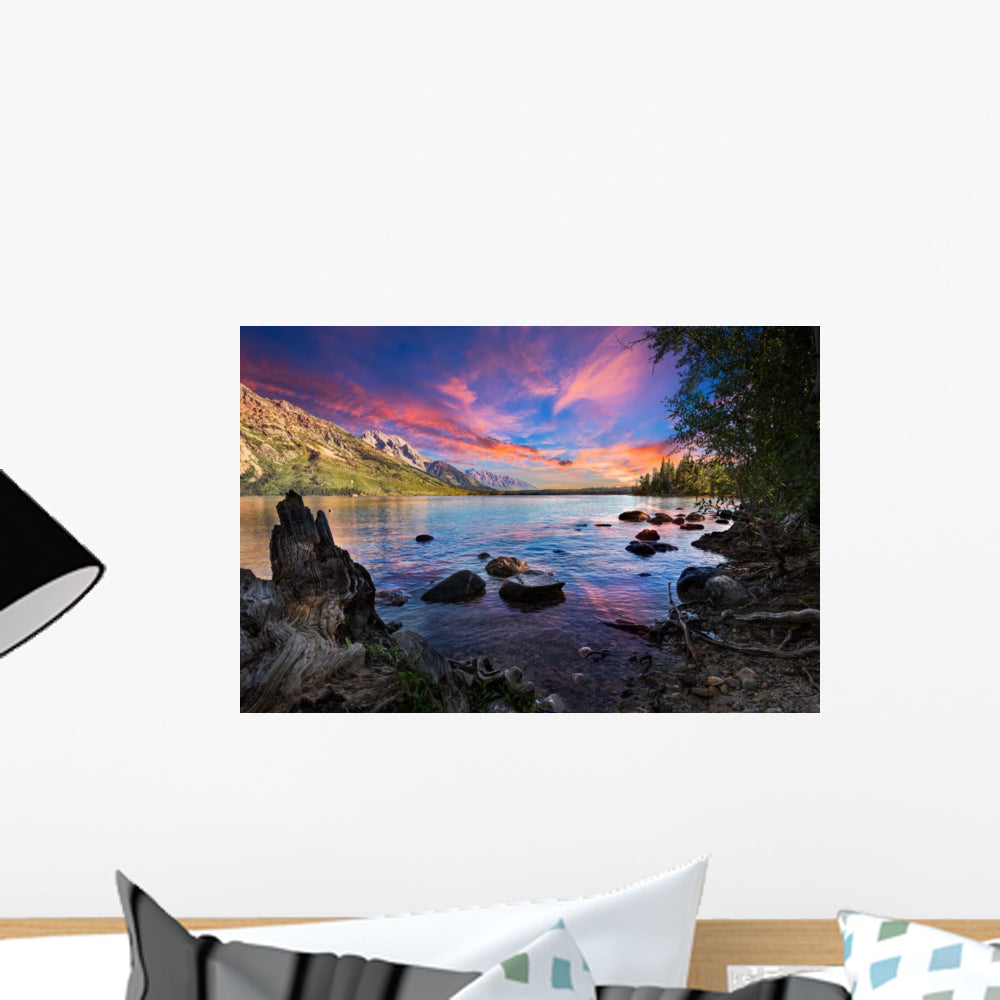 Jenny Lake Wall Decal - WallMonkeys.com – Wallmonkeys