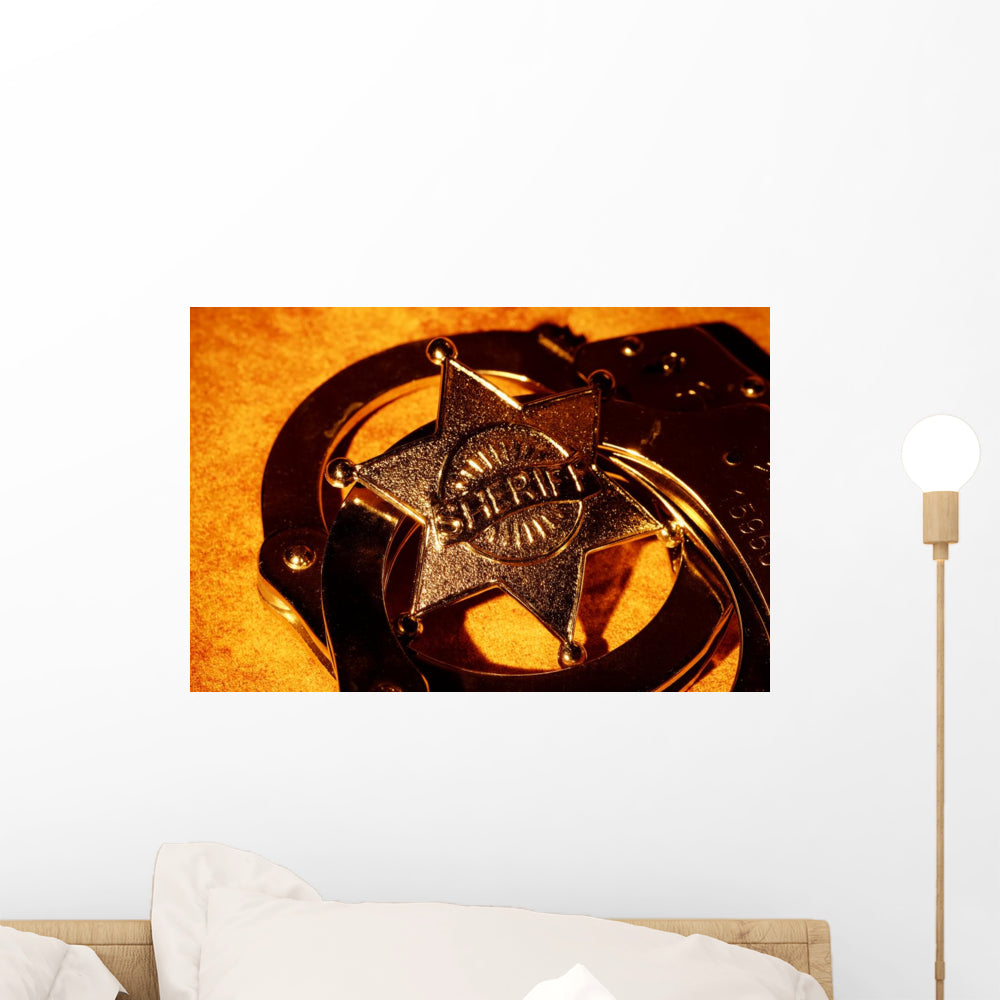 Sheriff Wall Decal - WallMonkeys.com – Wallmonkeys
