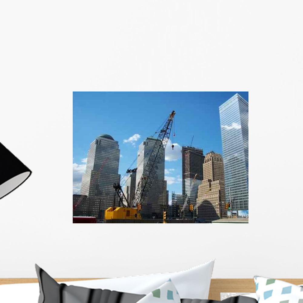 Construction Buildings Wall Decal - WallMonkeys.com – Wallmonkeys