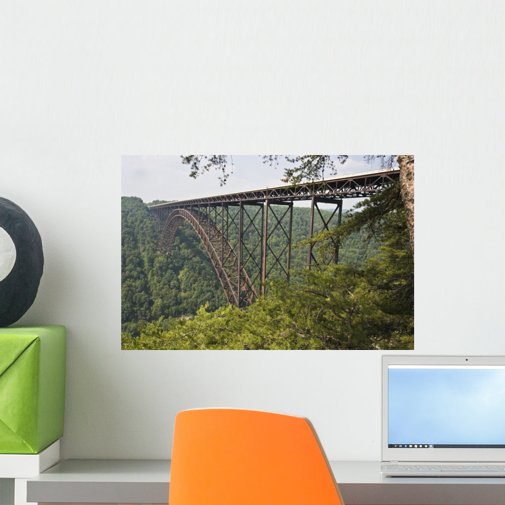 New River Gorge Bridge Wall Decal - WallMonkeys.com – Wallmonkeys