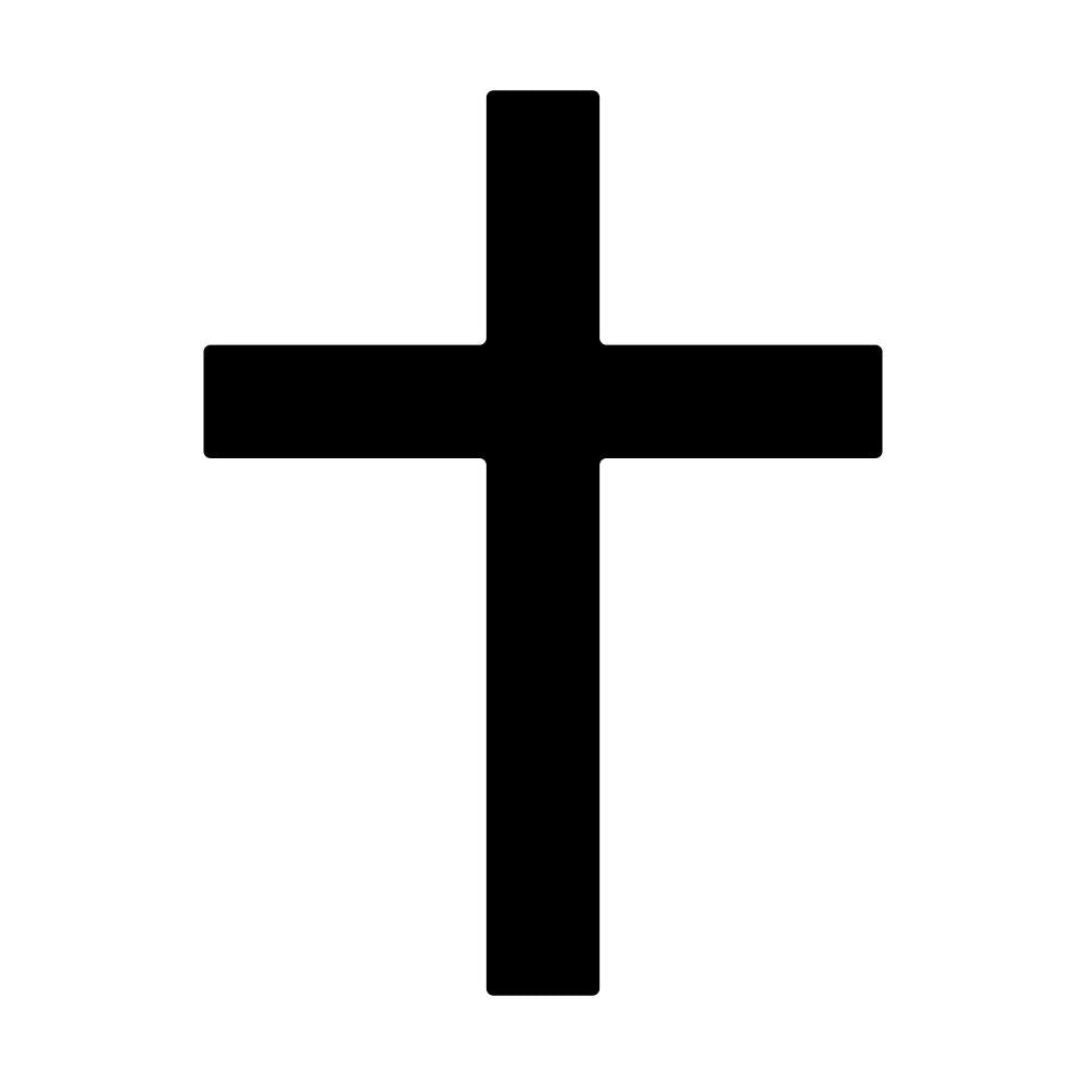 Christian Cross Symbol Christianity Wall Decal - WallMonkeys.com ...