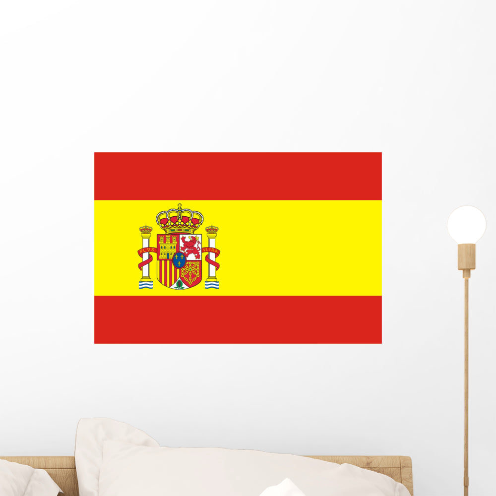 Flag Spain Wall Decal - WallMonkeys.com – Wallmonkeys