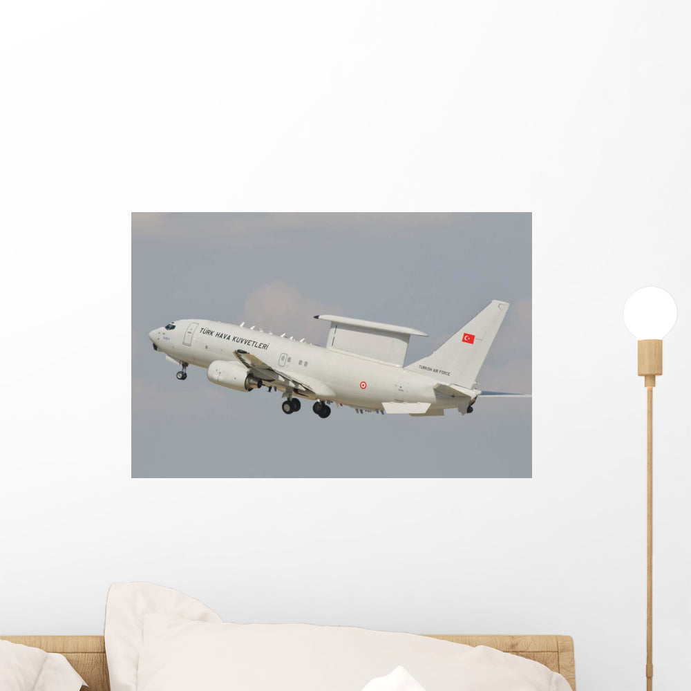 Turkish Air Force Boeing Wall Decal Design 2 - WallMonkeys.com ...