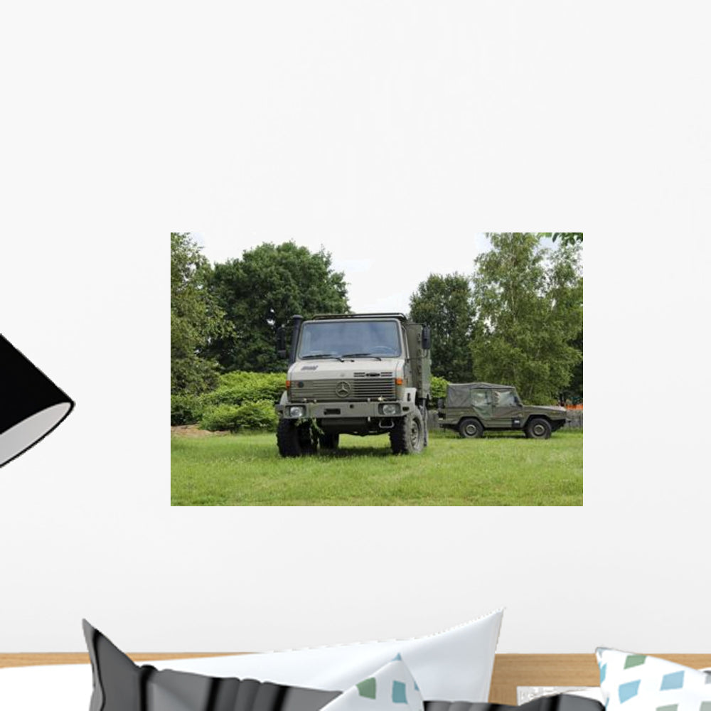 Unimog Truck Belgian Army Wall Decal Design 5 - WallMonkeys.com ...