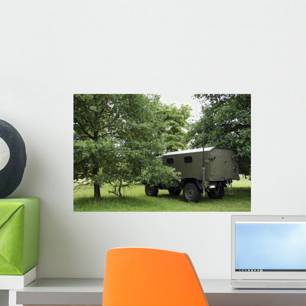 Unimog Truck Belgian Army Wall Decal Design 3 - WallMonkeys.com ...