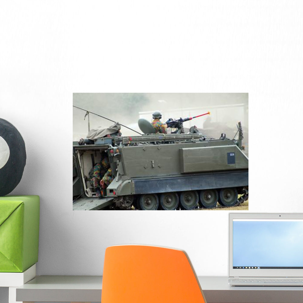 M113 Tracked Infantry Vehicle Wall Decal - WallMonkeys.com – Wallmonkeys