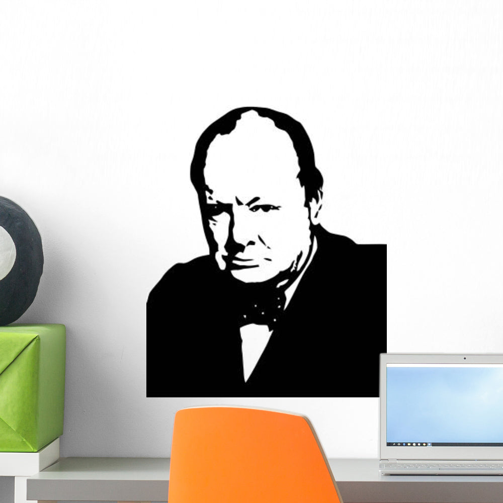 Vector Illustration Sir Winston Wall Decal - WallMonkeys.com – Wallmonkeys