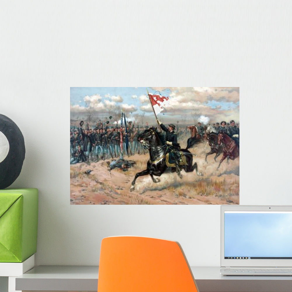 Digitally Restored Civil War Wall Decal Design 18 - WallMonkeys.com ...