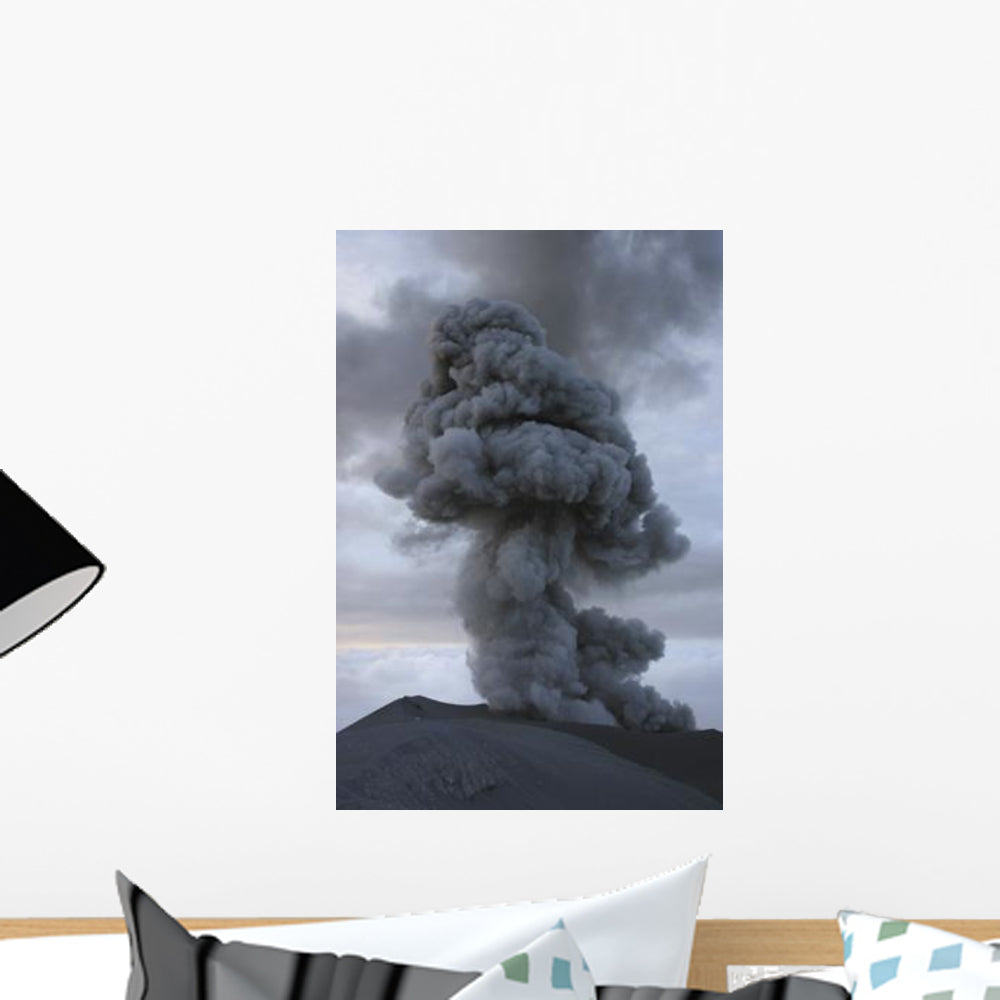 Semeru Eruption Java Island Wall Decal Design 2 - WallMonkeys.com ...