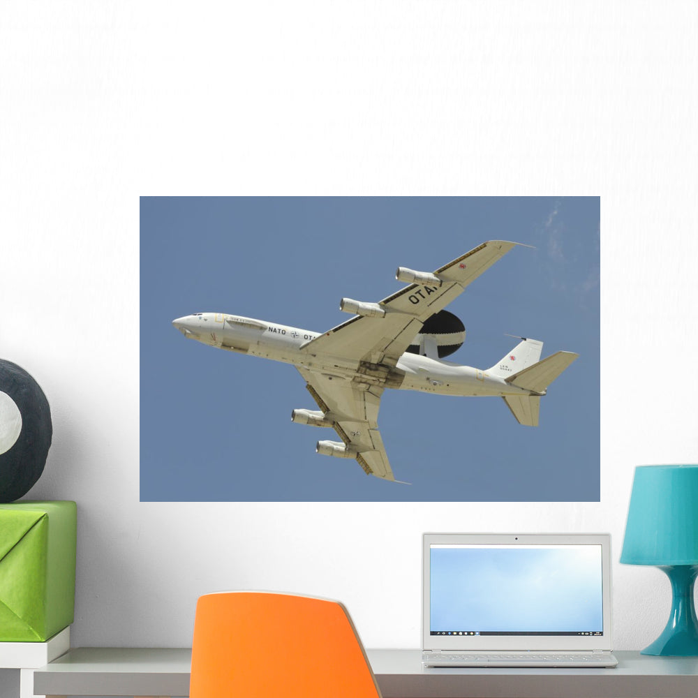 Boeing E-3a Awacs NATO Wall Decal - WallMonkeys.com – Wallmonkeys