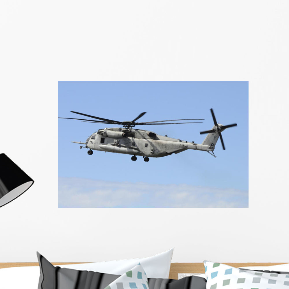 Us Marine Corps Ch-53e Wall Decal - WallMonkeys.com – Wallmonkeys
