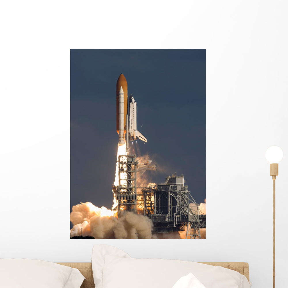 Space Shuttle Atlantis Clears Wall Decal - WallMonkeys.com – Wallmonkeys