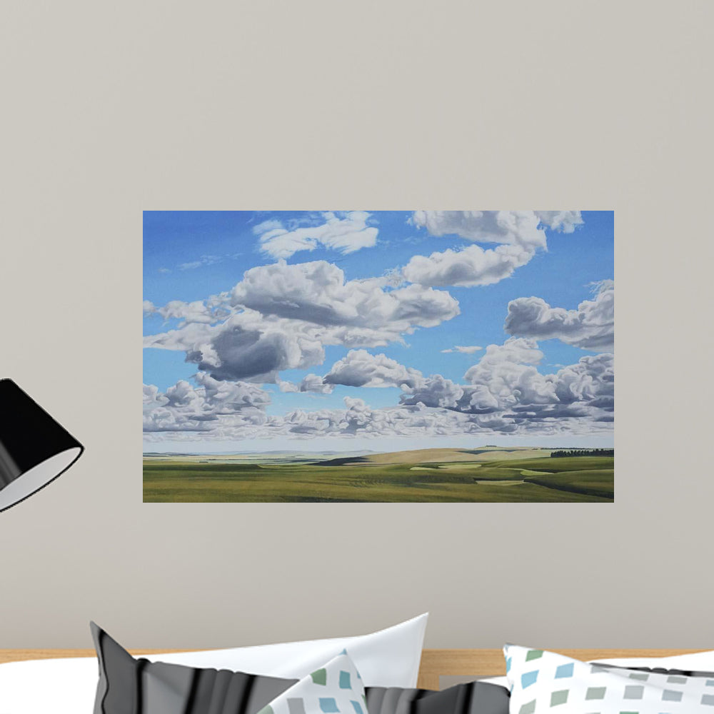Prairie Clouds Wall Decal - WallMonkeys.com – Wallmonkeys