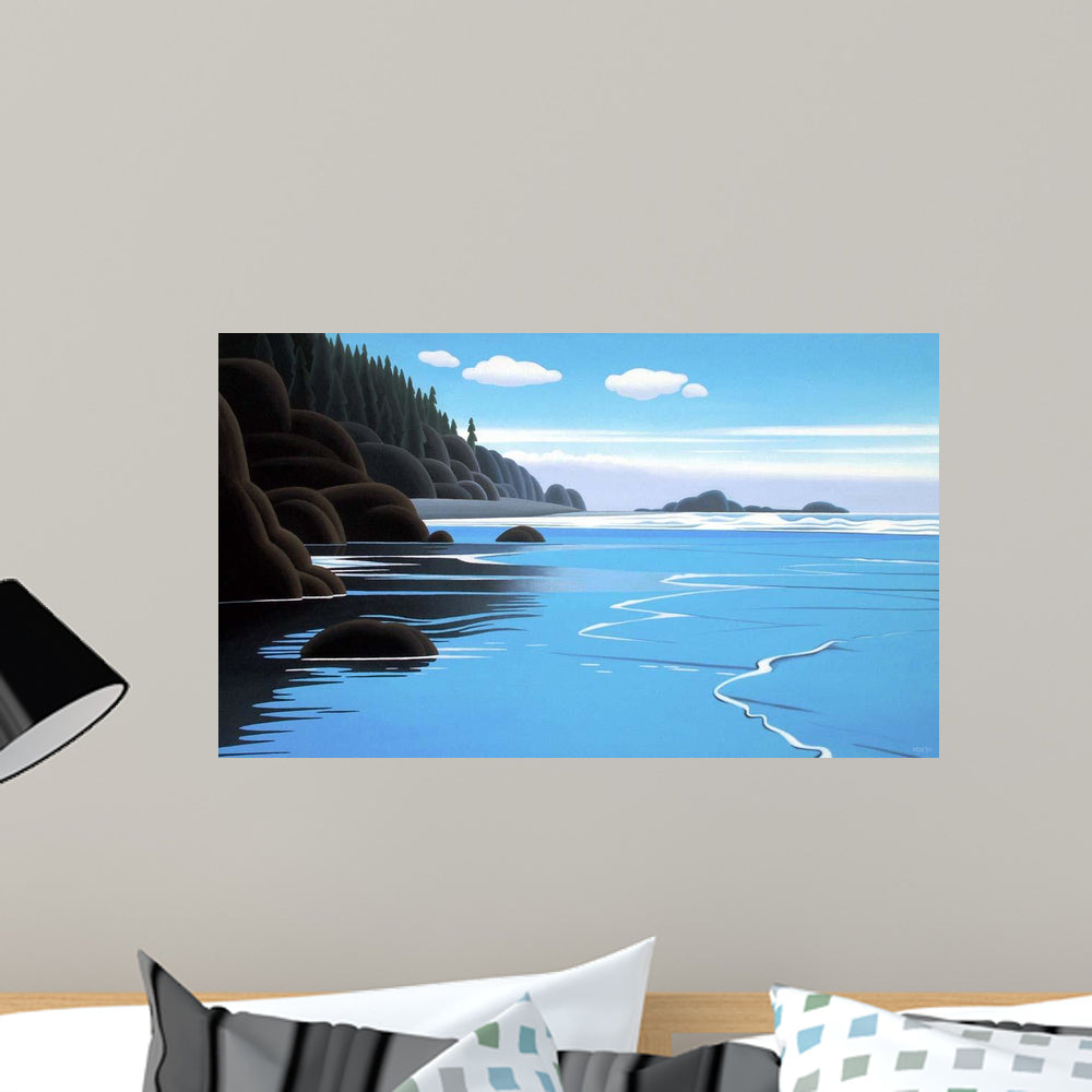 Bright Water Wall Decal - WallMonkeys.com – Wallmonkeys