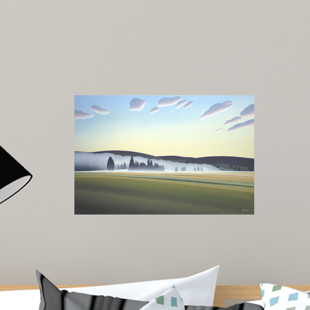 Morning Mist Wall Decal Design 2 - WallMonkeys.com – Wallmonkeys